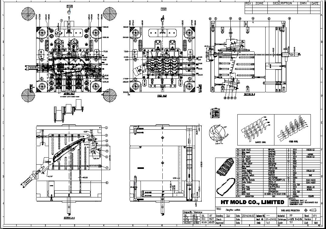 Mold design & Engineering,Industrial Part Mold Maker,Overmolding Mold ...